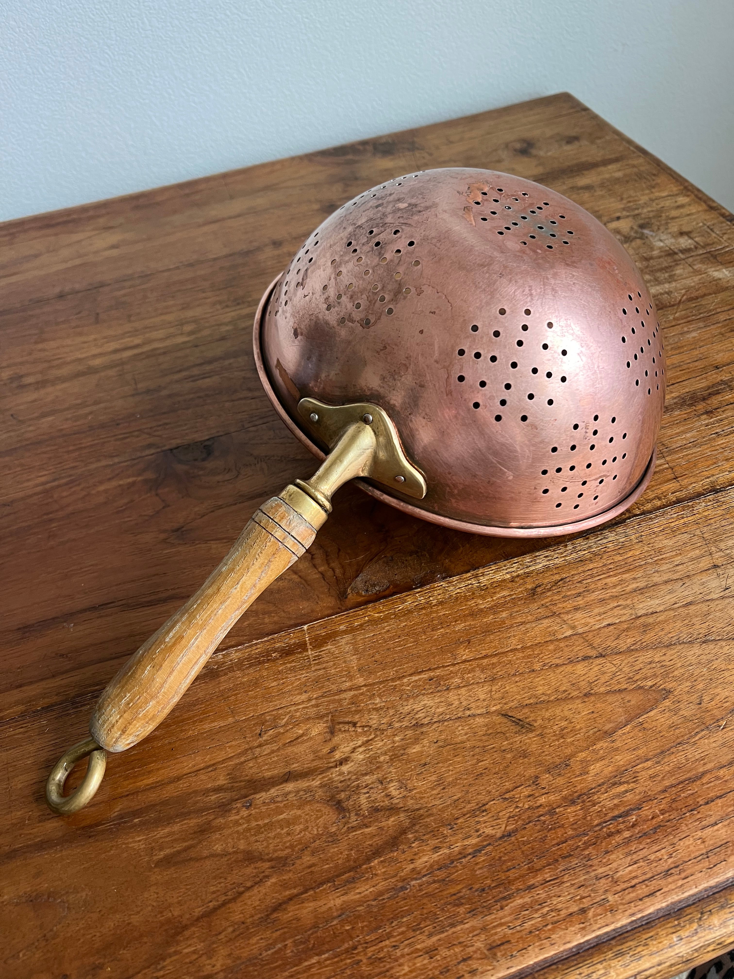 Vintage Copper Collander – Home by Julianne